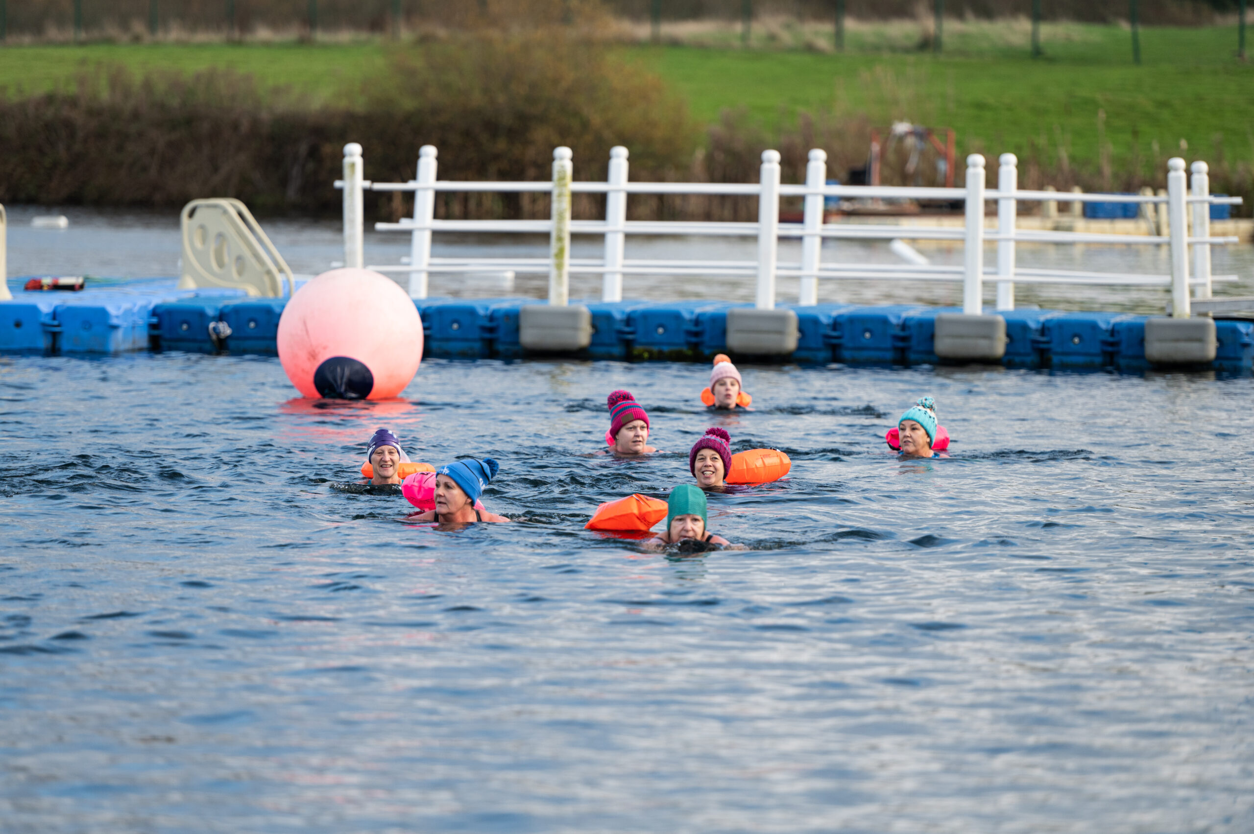 What a Winter! A Big Thank You to Our Brave Swimmers - Cliff Lakes